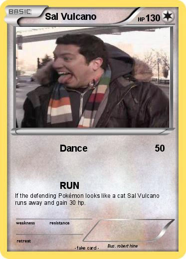 Pokémon Sal Vulcano - Dance - My Pokemon Card