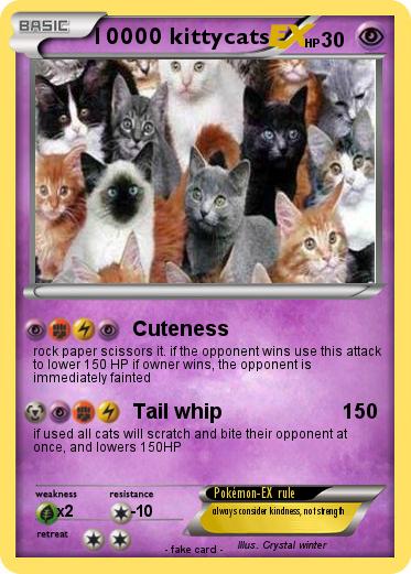 Pokémon 10000 kittycats - Cuteness - My Pokemon Card