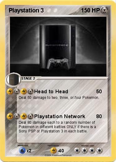 Pokémon Playstation 3 4 4 - Head to Head - My Pokemon Card