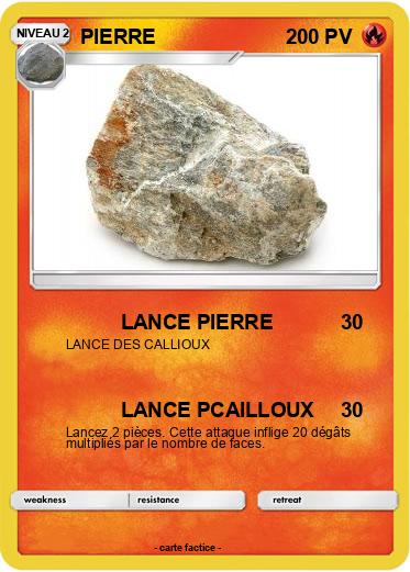 Pokémon PIERRE 547 547 - LANCE PIERRE - Ma carte Pokémon