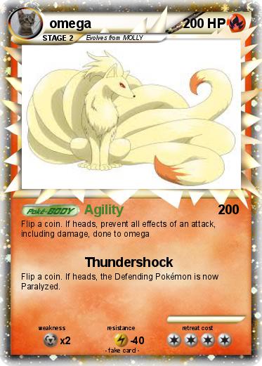 Pokémon omega 693 693 - Agility - My Pokemon Card