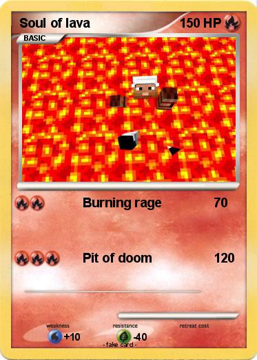 Pokémon Soul of lava - Burning rage - My Pokemon Card