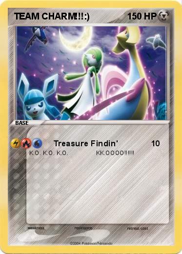 Pokémon TEAM CHARM - Treasure Findin' - My Pokemon Card