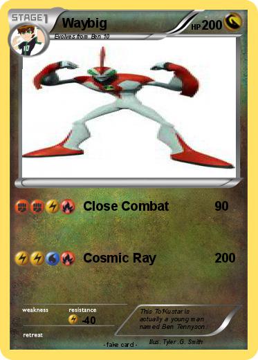Pokémon Waybig 11 11 - Close Combat - My Pokemon Card