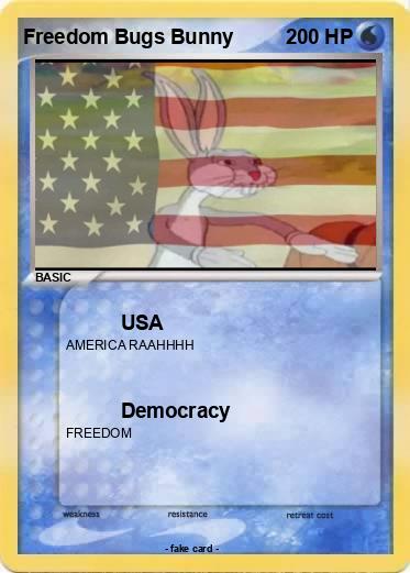 Pokémon Freedom Bugs Bunny - USA - My Pokemon Card