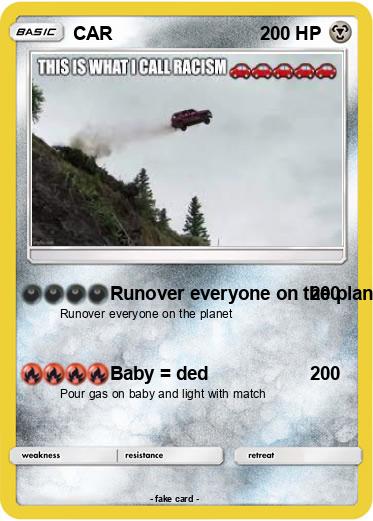Pokémon CAR 621 621 - Runover everyone on the planet - My Pokemon Card