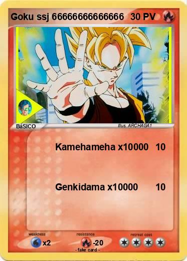 Pokémon Goku ssj 66666666666666 66666666666666 - Kamehameha x10000 - Mi ...