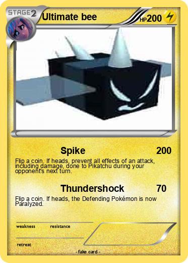 Pokémon Ultimate bee - Spike - My Pokemon Card