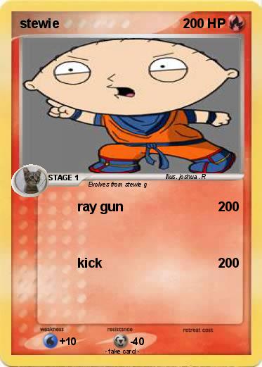 Pokémon stewie 814 814 - ray gun - My Pokemon Card