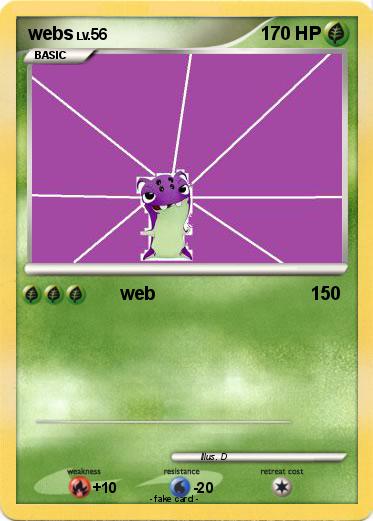 Pokémon webs - web - My Pokemon Card