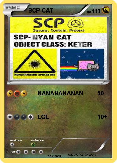 Pokémon SCP CAT - NANANANANAN - My Pokemon Card