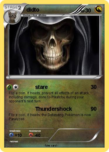 Pokémon didto - stare - My Pokemon Card