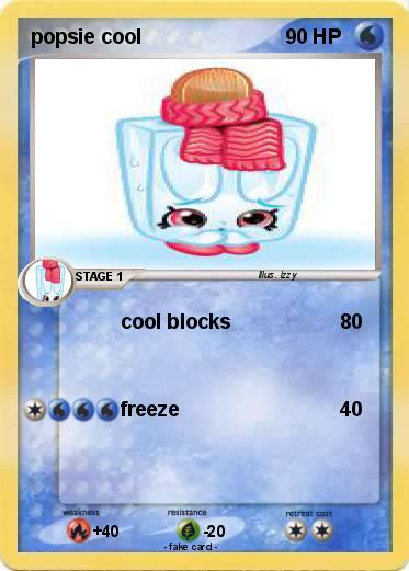 Pokémon popsie cool - cool blocks - My Pokemon Card