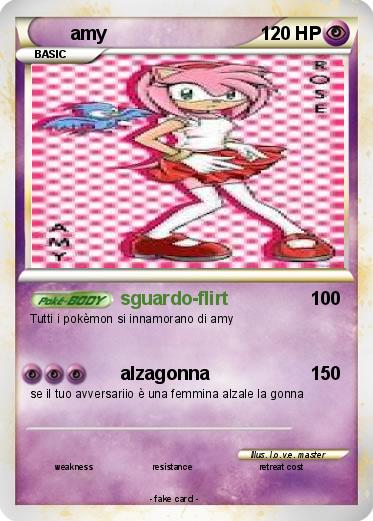 Pokémon amy 493 493 - sguardo-flirt - My Pokemon Card