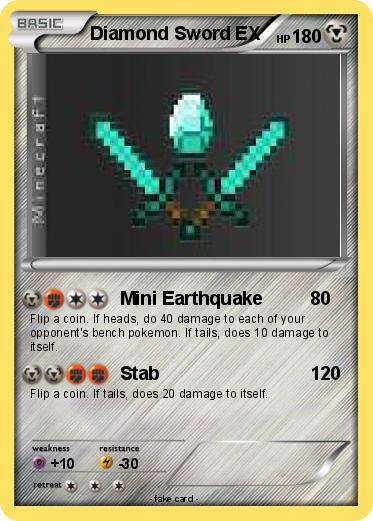 Pokémon Diamond Sword EX 2 2 - Mini Earthquake - My Pokemon Card