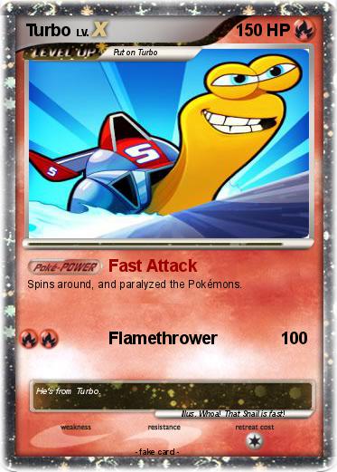 Pokémon Turbo 135 135 - Fast Attack - My Pokemon Card