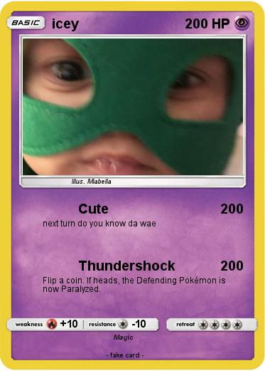 Pokémon icey 63 63 - Cute - My Pokemon Card