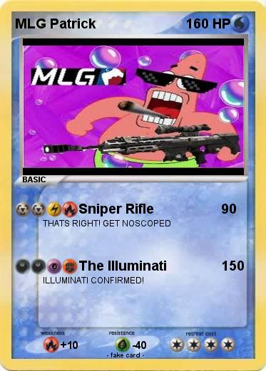 Pokémon MLG Patrick 9 9 - Sniper Rifle - My Pokemon Card