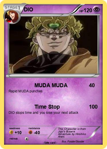 Pokémon DIO 246 246 - MUDA MUDA - My Pokemon Card