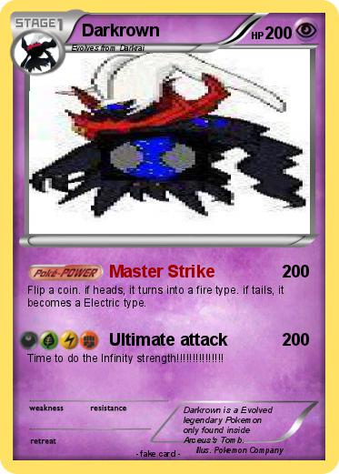 Pokémon Darkrown 39 39 - Master Strike - My Pokemon Card
