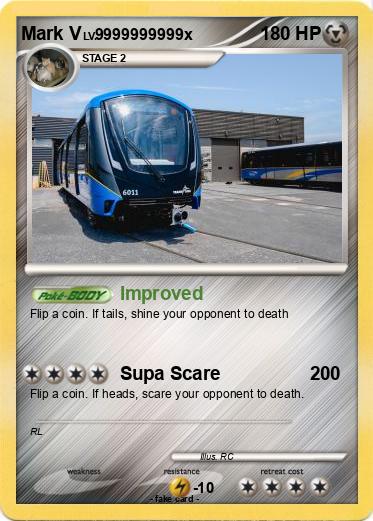 Pokémon Mark V 9 9 - Improved - My Pokemon Card
