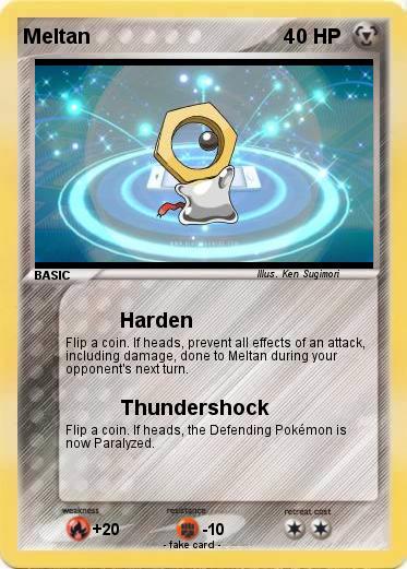 Pokémon Meltan 53 53 - Harden - My Pokemon Card