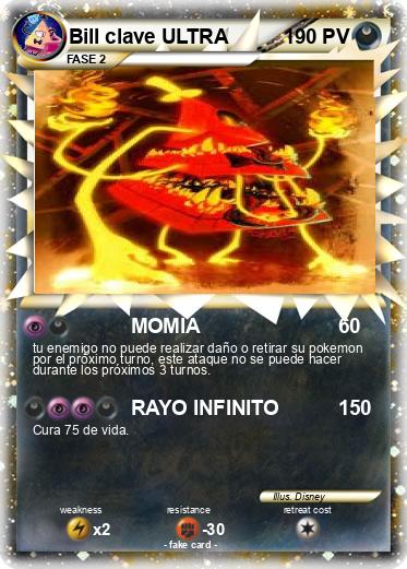 Pokémon Bill clave ULTRA 1 1 - MOMIA - Mi carta pokémon