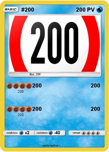 Pokémon 200 57 57 - 200 - Ma carte Pokémon