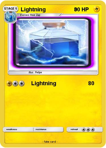 Pokémon Lightning 1869 1869 - Lightning - My Pokemon Card