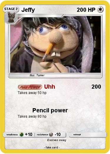 Pokémon Jeffy 643 643 - Uhh - My Pokemon Card