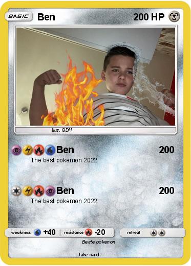 Pokémon Ben 2387 2387 - Ben - My Pokemon Card