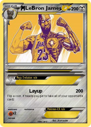 Pokémon LeBron James 729 729 - Layup - My Pokemon Card