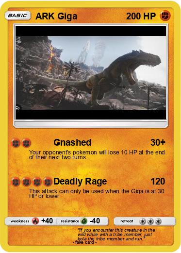 Pokémon ARK Giga - Gnashed - My Pokemon Card