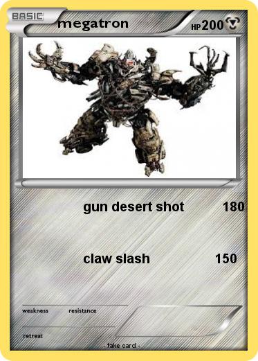 Pokémon megatron 533 533 - gun desert shot 180 - My Pokemon Card