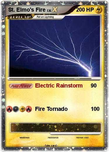 Pokémon St Elmo s Fire - Electric Rainstorm - My Pokemon Card