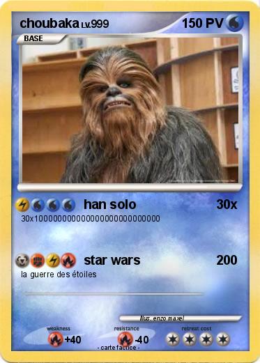 Pokémon choubaka 8 8 - han solo - Ma carte Pokémon