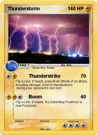 Pokémon Thunderstorm 44 44 - Thunderstrike - My Pokemon Card