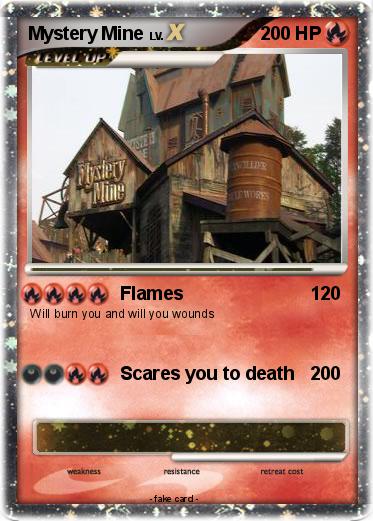 Pokémon Mystery Mine - Flames - My Pokemon Card
