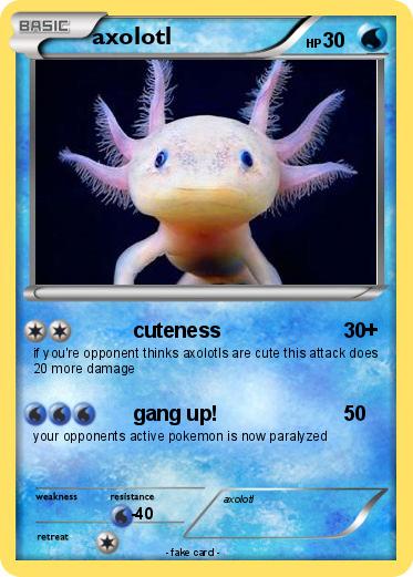 Pokémon axolotl 189 189 - cuteness - My Pokemon Card