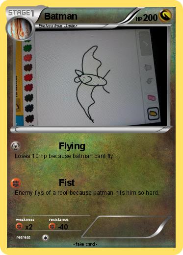 Pokémon Batman 1809 1809 - Flying - My Pokemon Card