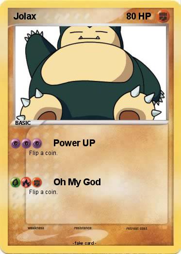 Pokémon Jolax 2 2 - Power UP - My Pokemon Card