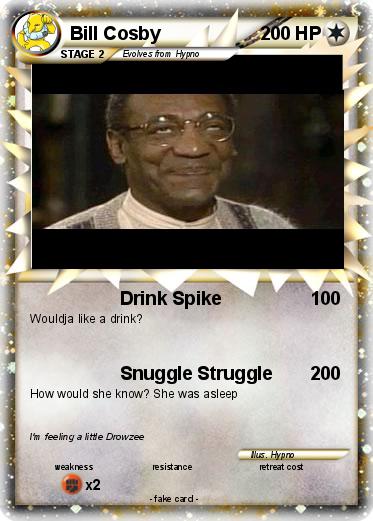 Pokémon Bill Cosby 101 101 - Drink Spike - My Pokemon Card