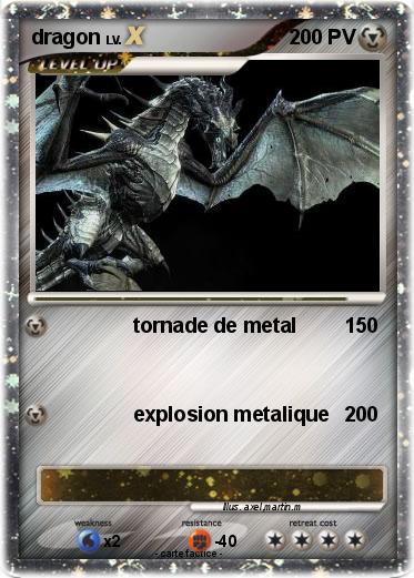 Pokémon dragon 6306 6306 - tornade de metal - Ma carte Pokémon