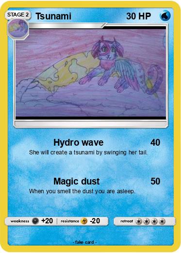 Pokémon Tsunami 355 355 - Hydro wave - My Pokemon Card