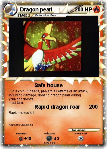 Pokémon Dragon pearl - Safe house - My Pokemon Card
