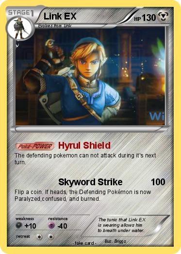 Pokémon Link EX 16 16 - Hyrul Shield - My Pokemon Card
