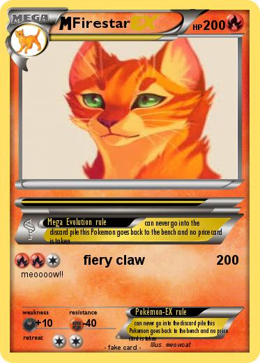 Pokémon Firestar 731 731 - fiery claw - My Pokemon Card