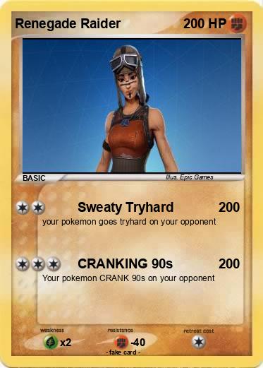 Pokémon Renegade Raider 41 41 - Sweaty Tryhard - My Pokemon Card