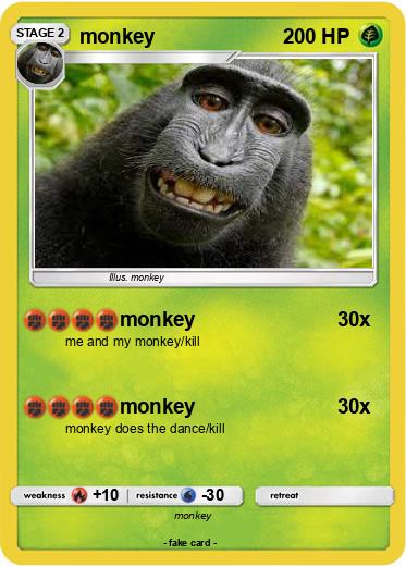 Pokémon monkey 2136 2136 - monkey - My Pokemon Card
