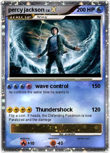 Pokémon percy jackson 236 236 - wave control - My Pokemon Card